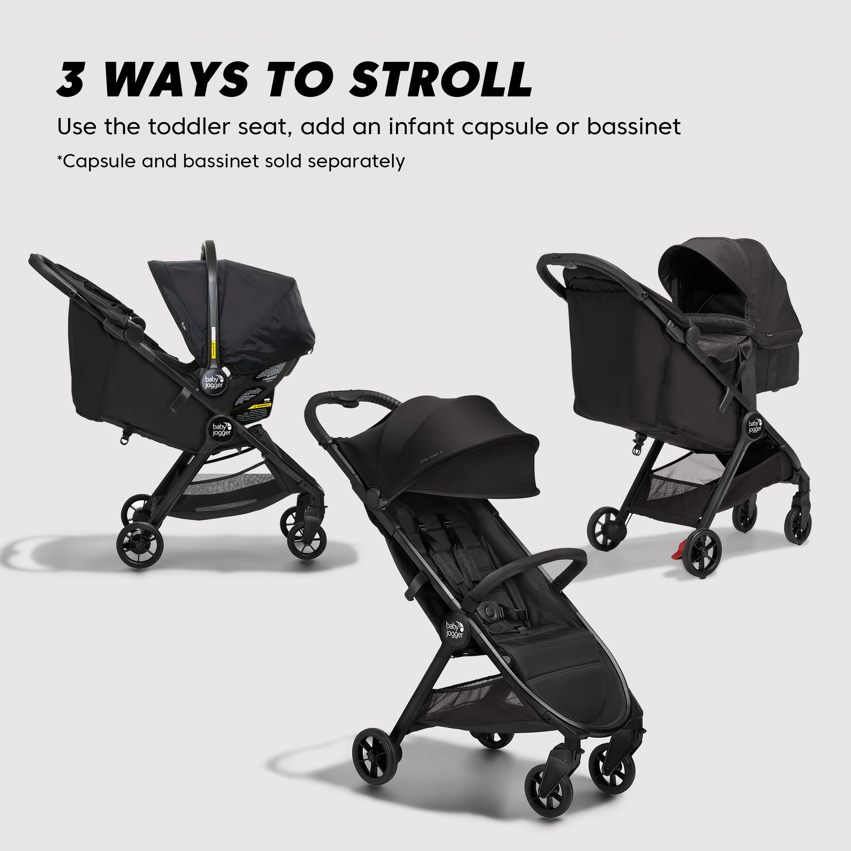 city tour 2™ Premium Eco Black — BabyJoggerAU